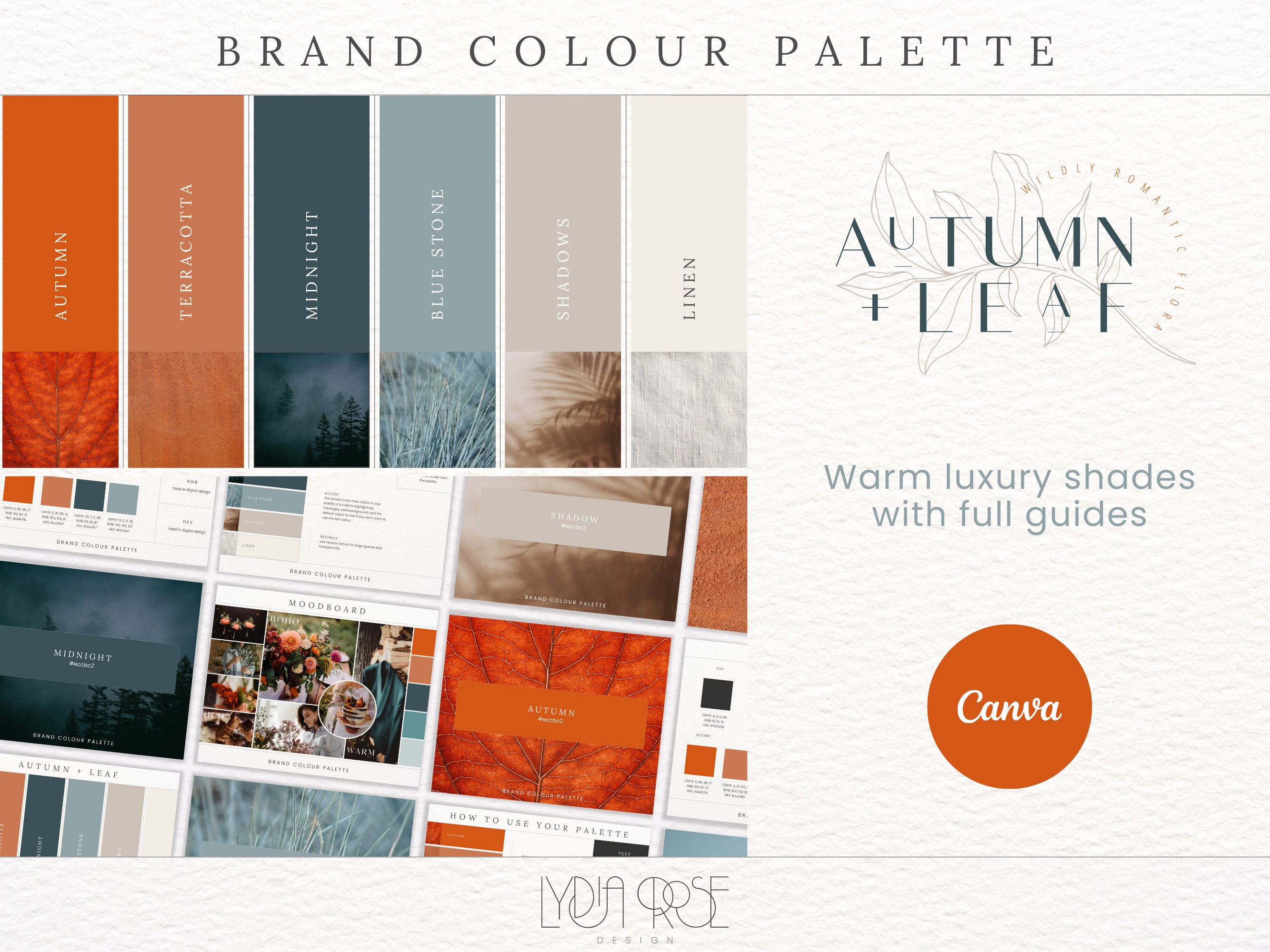Premium Colour Palette Colour Palette With CMYK, RGB & Hex Codes ...
