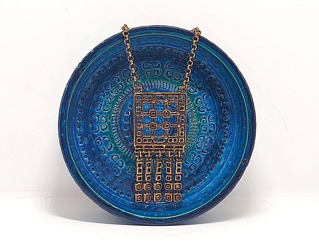 Vintage Unn Tangerud Bronze Necklace, Studio Uni David Andersen ...