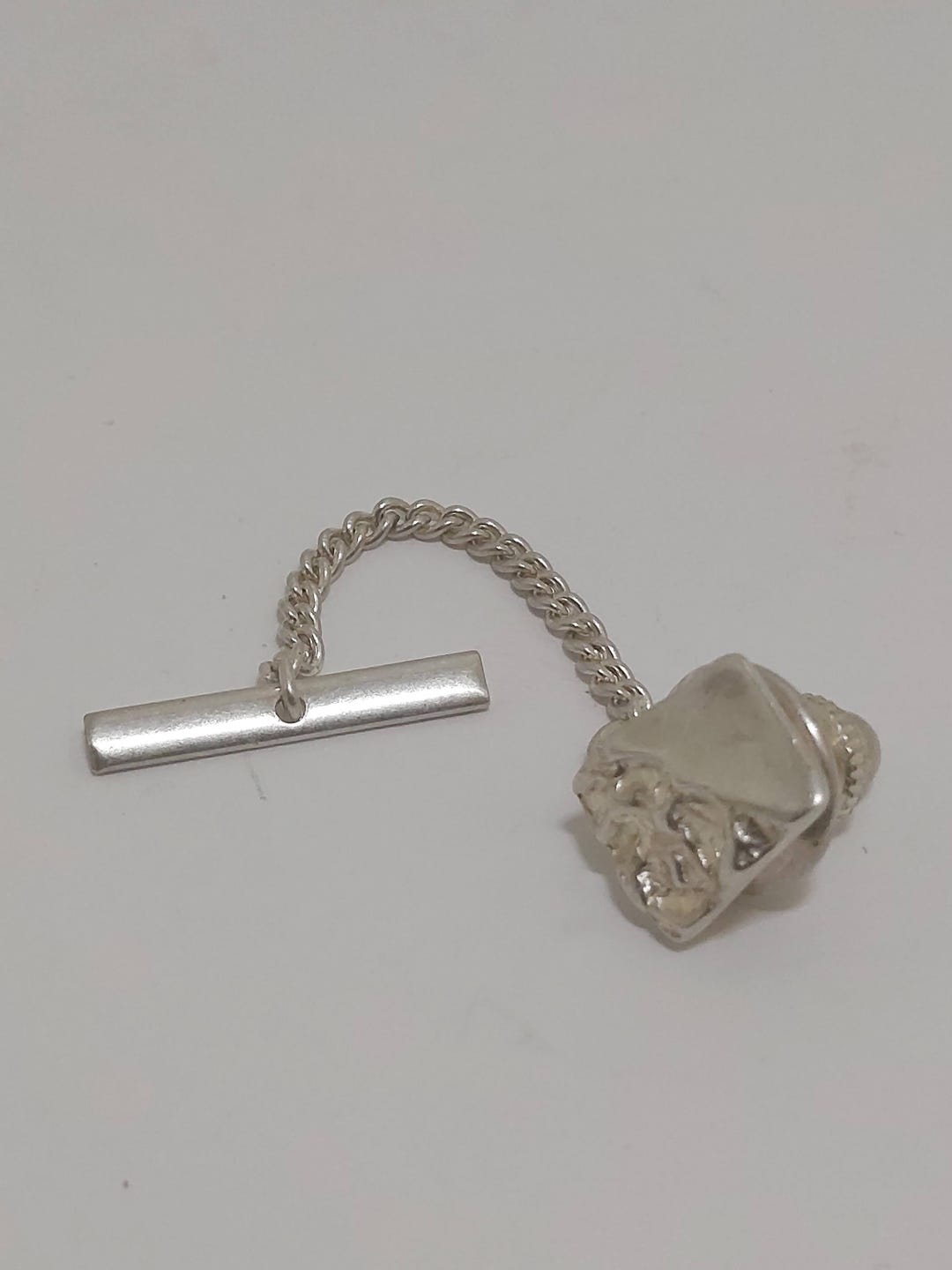 Vtg Sterling Silver Tie Pin, Design Astri Holthe, Brutalist ...