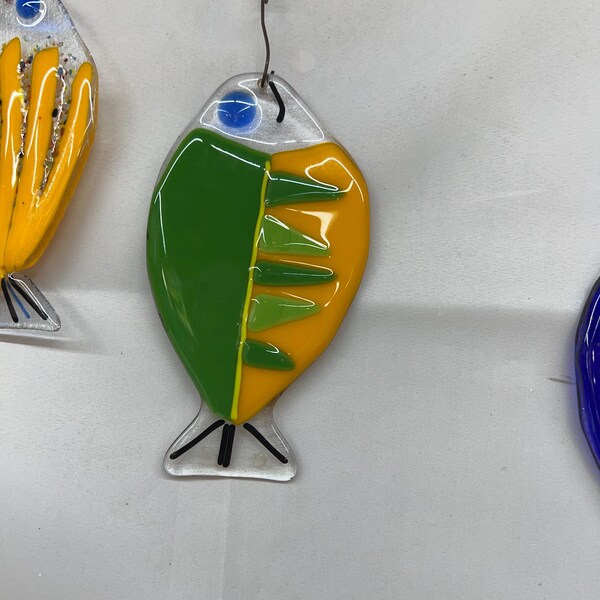 Fused Glass Fish - Etsy