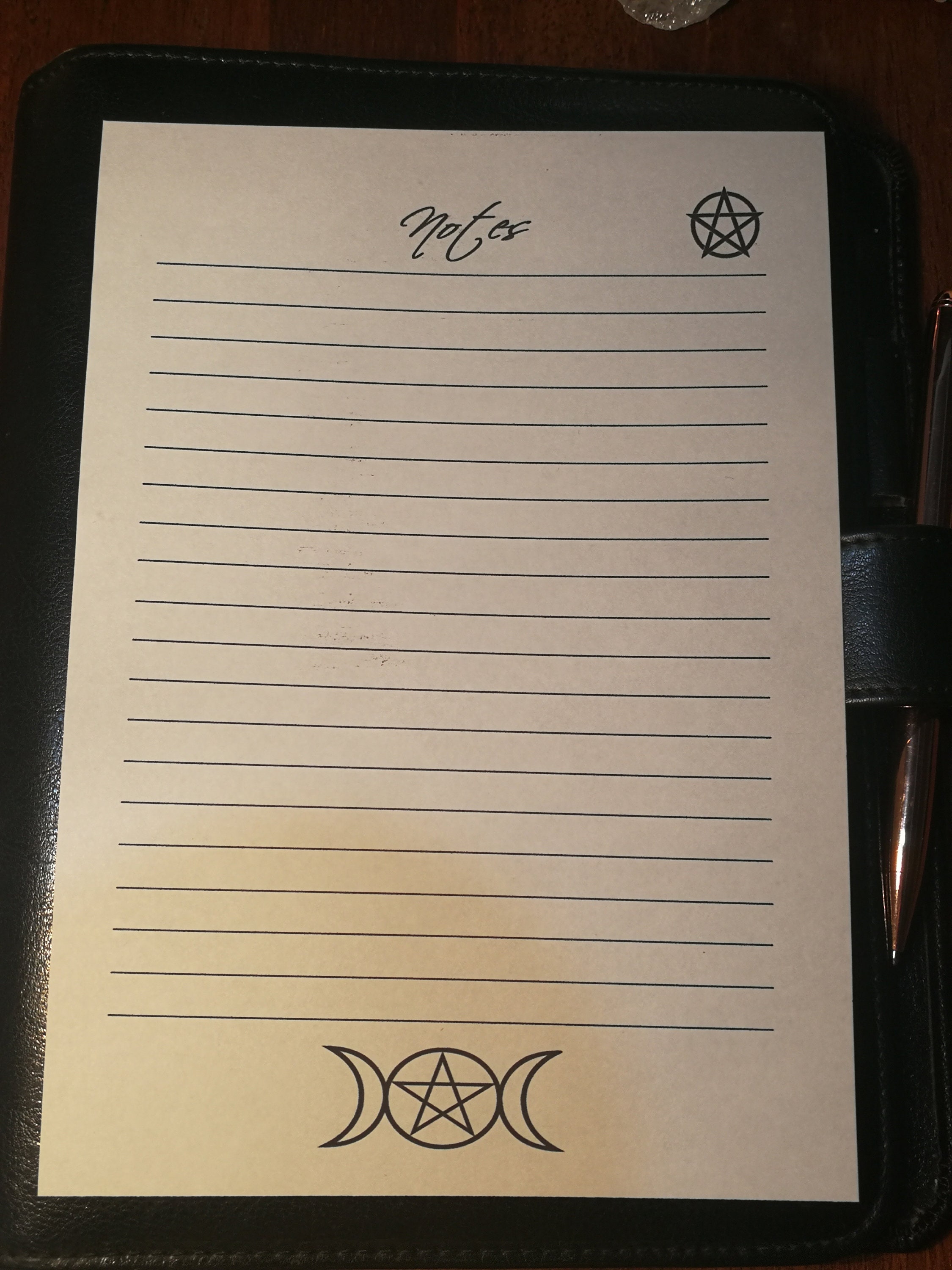 Digital Planner Page Pagan Themed | Etsy