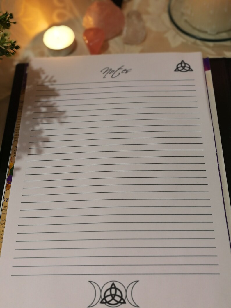 Digital Planner Page Pagan Themed - Etsy
