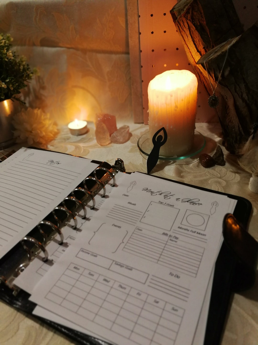 Digital Planner Page Pagan Themed - Etsy