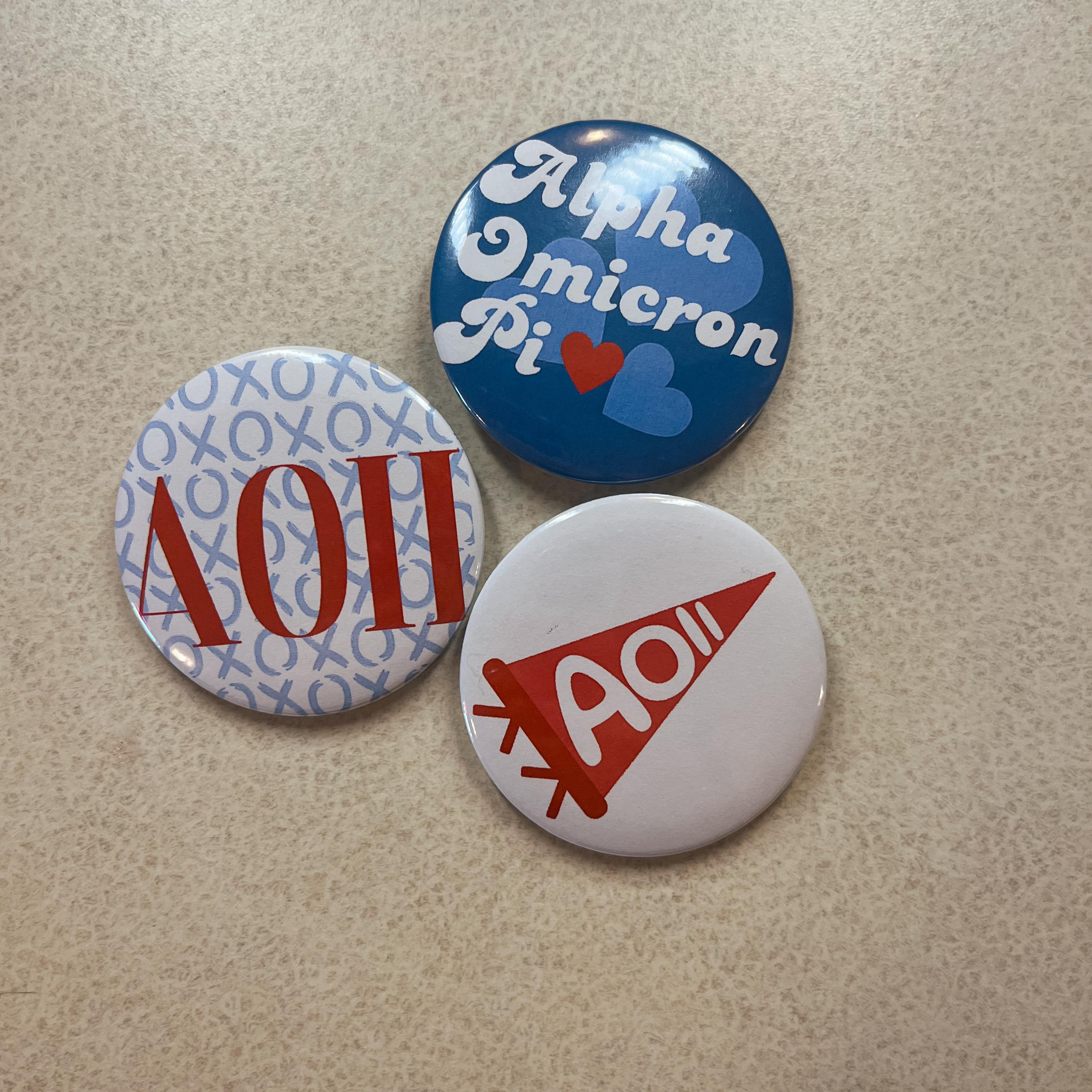 Red and Blue Sorority Pins - Etsy