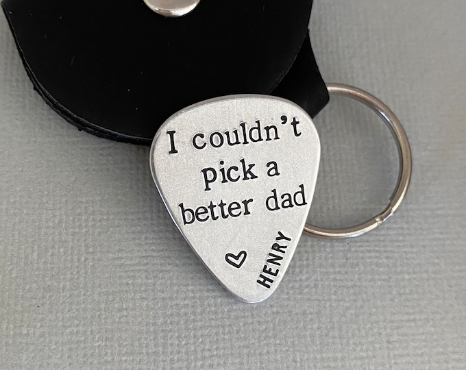 I Couldn't Pick a Better Dad, Fathers Day Gift, Gift for Men, Guitar ...