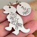 Custom Uncle Keychain, Gift From Nephew Niece, Father's Day Gift, This ...