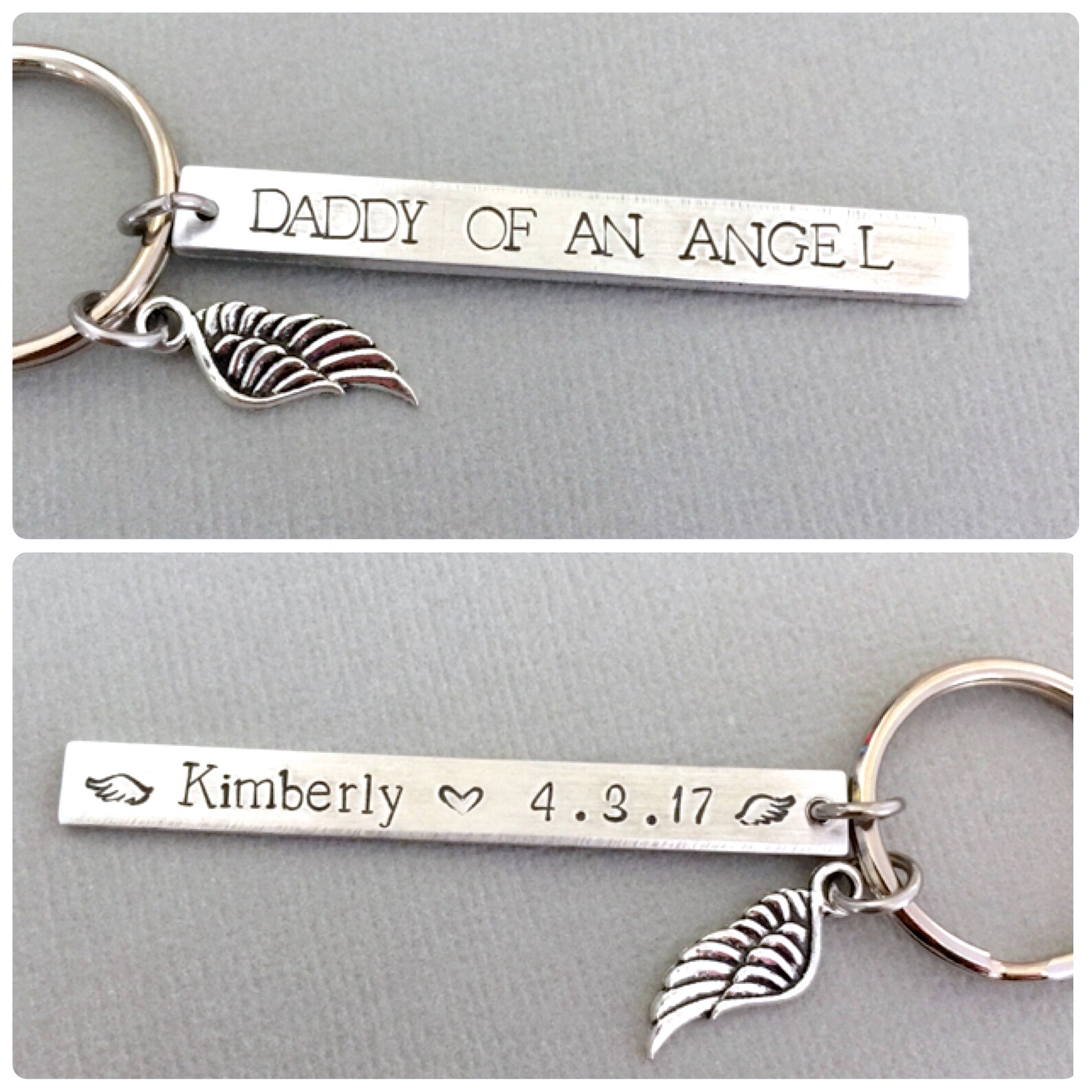 Double Sided Mommy Of An Angel Keychain Memorial Pregnancy | Etsy