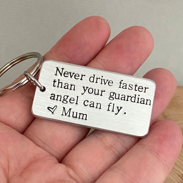 Never Drive Faster Than Your Guardian Angel Can Fly - Etsy