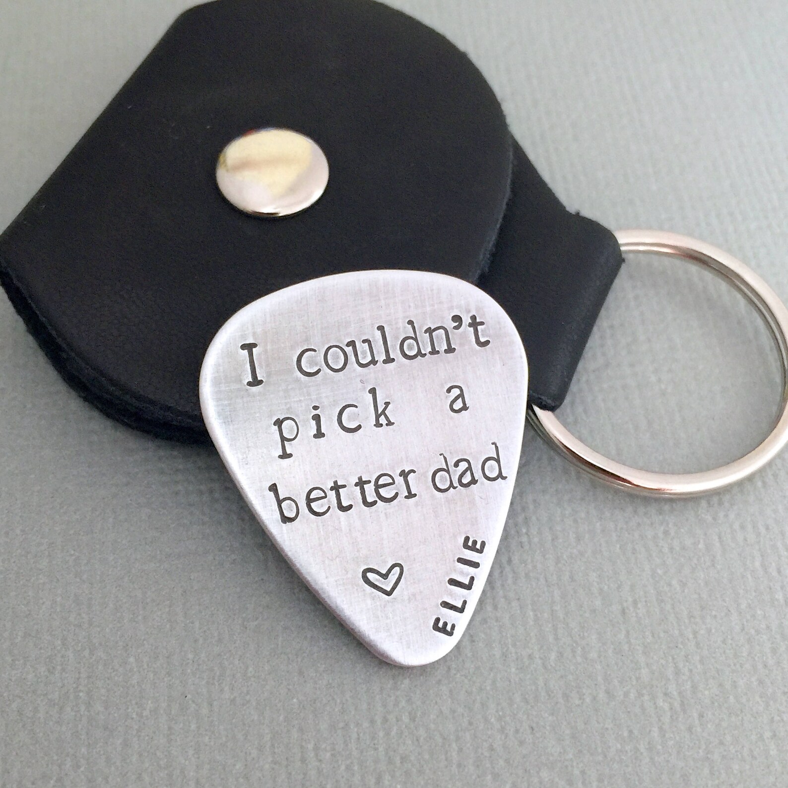 I Couldn't Pick A Better Dad Guitar Pick Fathers Day | Etsy