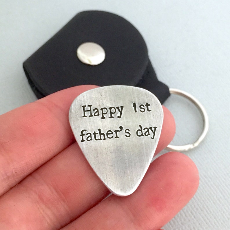 Personalised Father's Day Guitar Pick Gift for Dad | Etsy