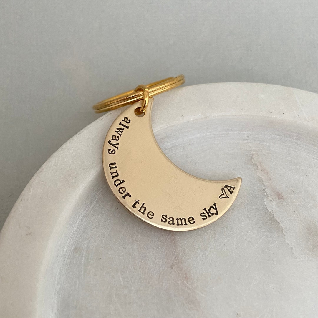 Double Sided Under the Same Sky Keychain, Deployment Gift, Long ...