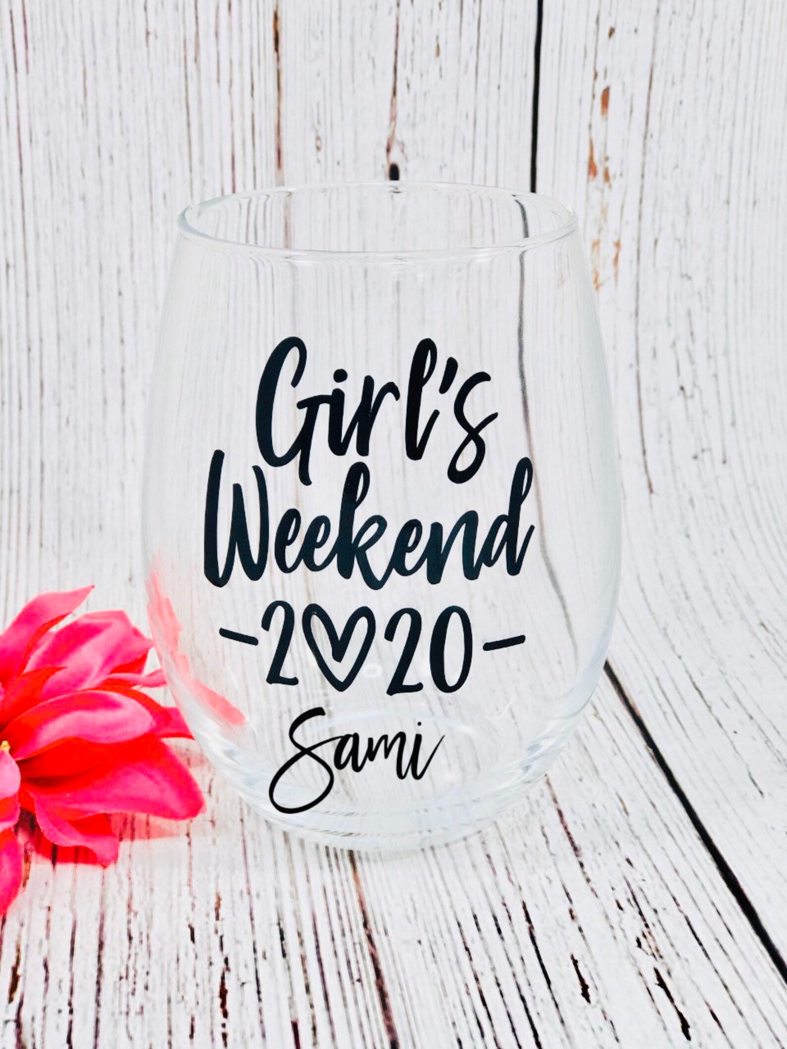Girls Trip Girls Vacation Bachelorette Wine Glass Vacation - Etsy