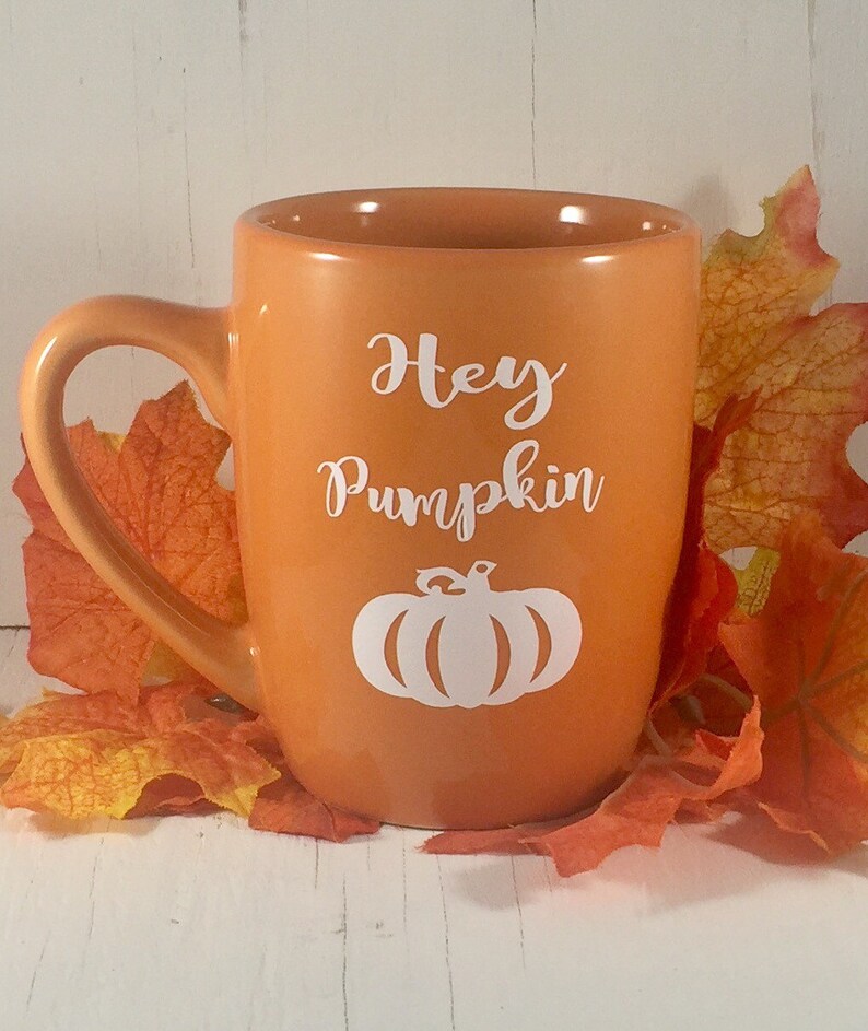 Pumpkin Mug Hey Pumpkin Fall Mug - Etsy