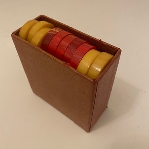 Thick Marbled Swirl Bakelite Backgammon Checkers, With Case - Etsy
