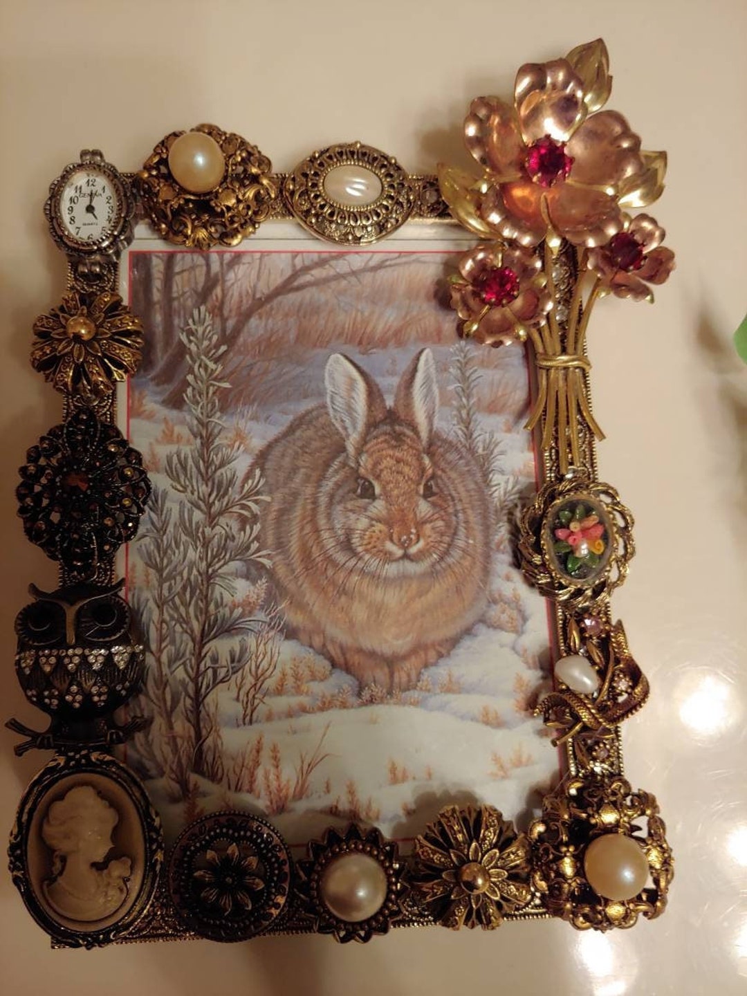 Decorated Frame Fall Colors Watch Face Vintage Pieces - Etsy