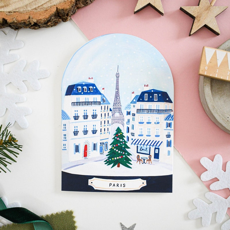 French Christmas Card - Etsy UK
