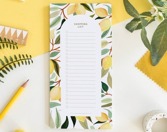 Grocery List Organized Shopping Notepad - Etsy