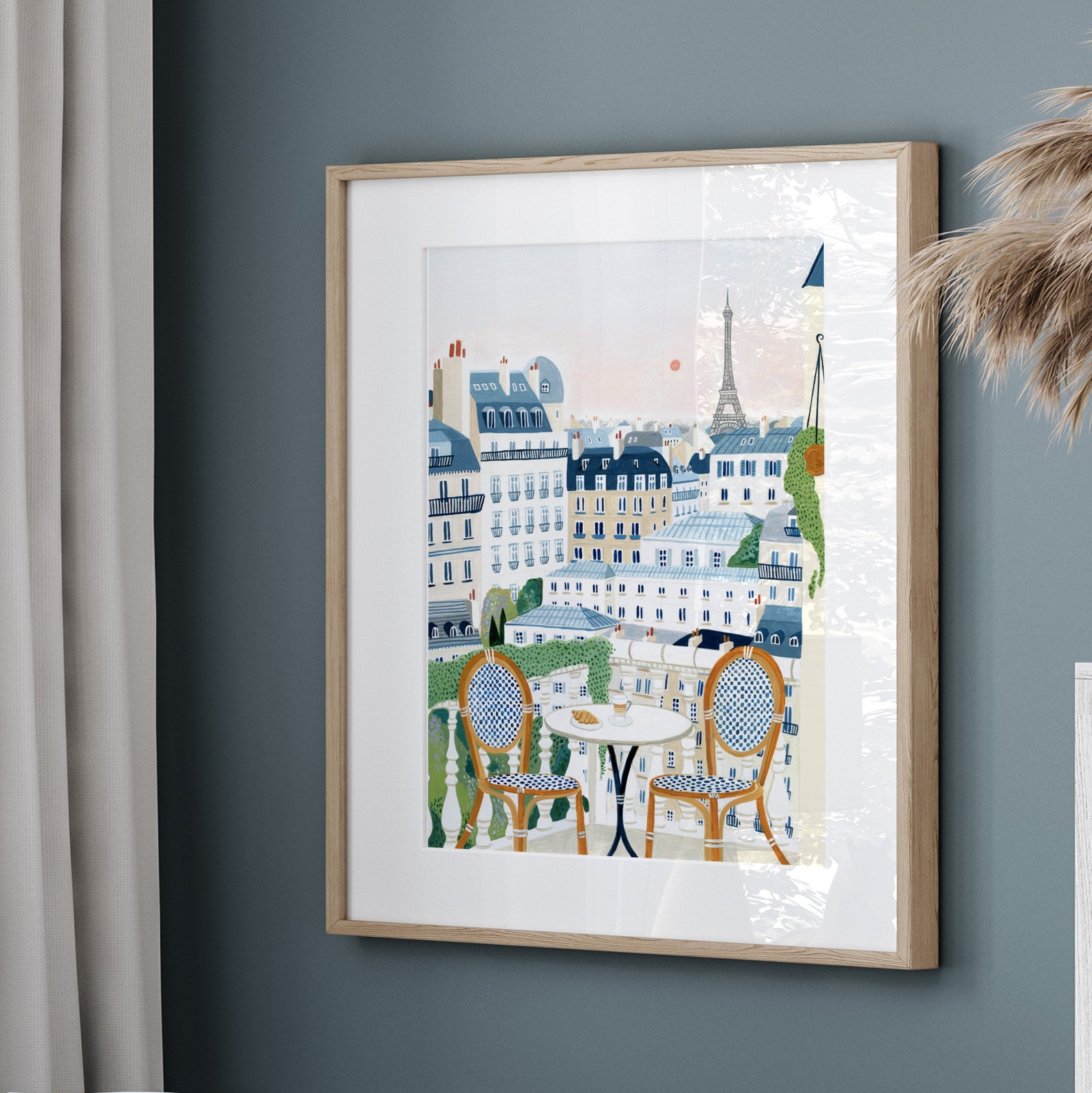 Paris Art Print, Eiffel Tower Wall Art, France, Parisian Poster, Paris ...