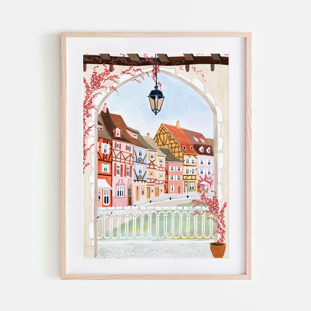 Colmar Art Print, France Wall Art, France, Parisian Poster, Home Decor ...