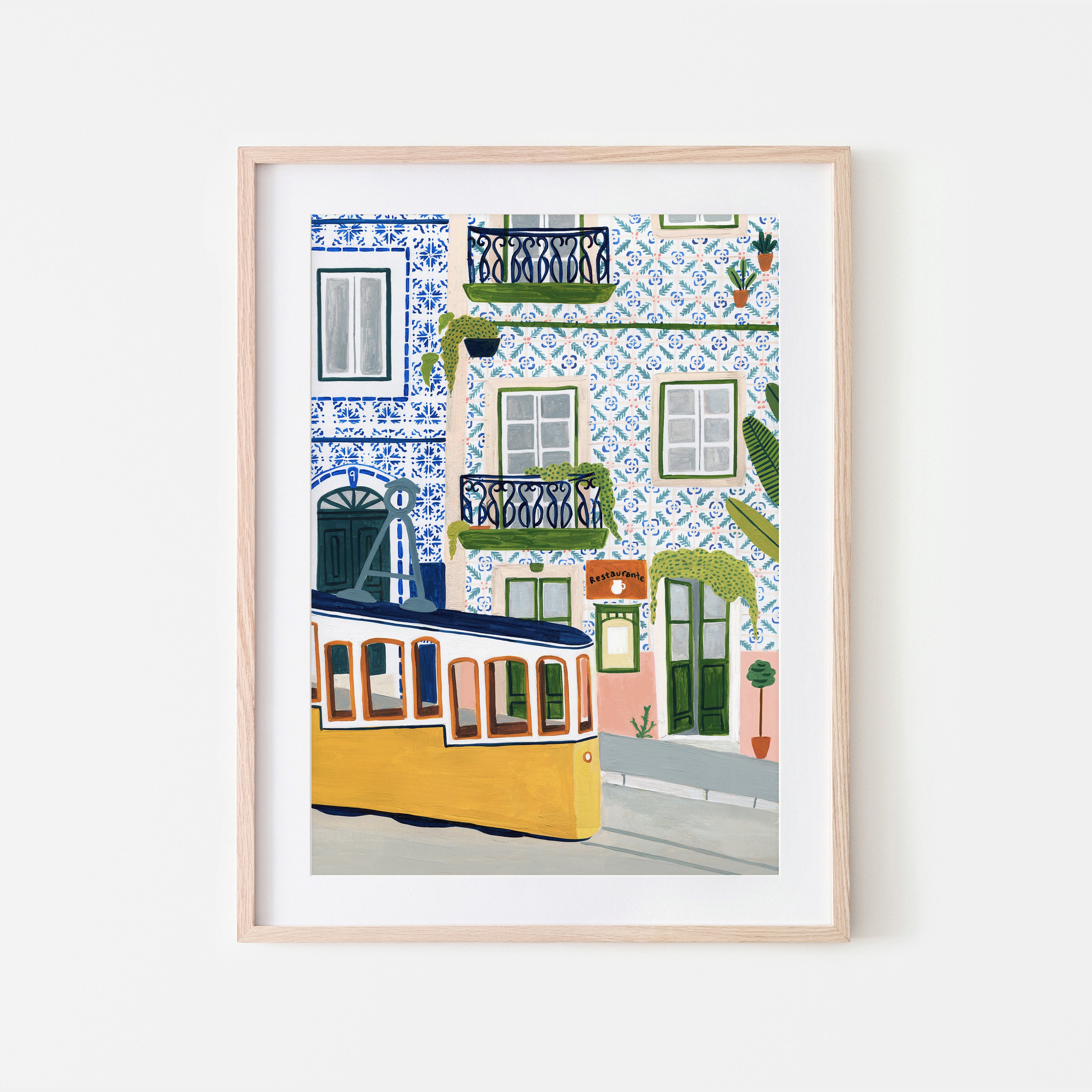 Lisbon Portugal Art Print Travel Print Portugal Travel - Etsy UK