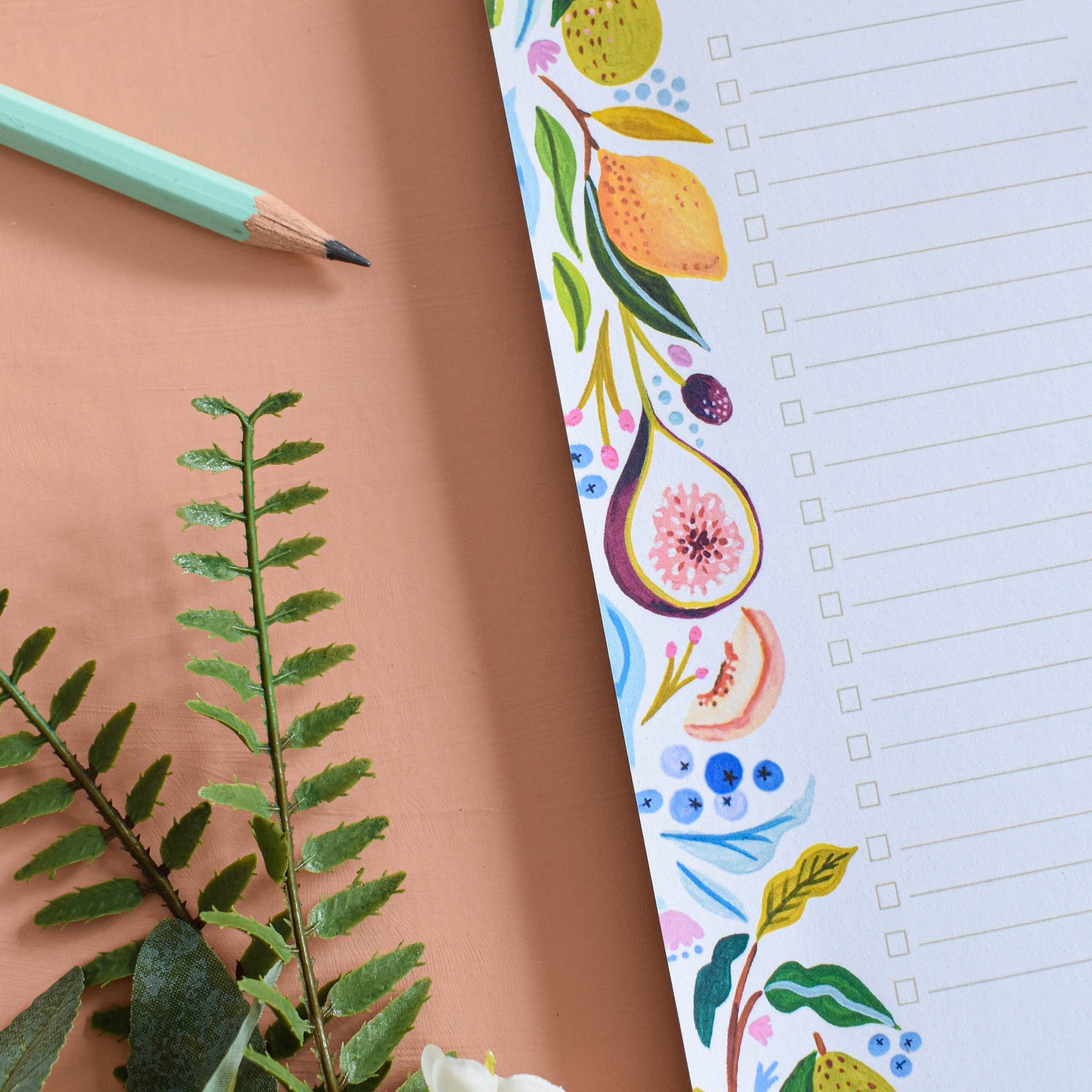 Grocery List Notepad, Shopping List, Magnetic Notepad, Food Planner ...