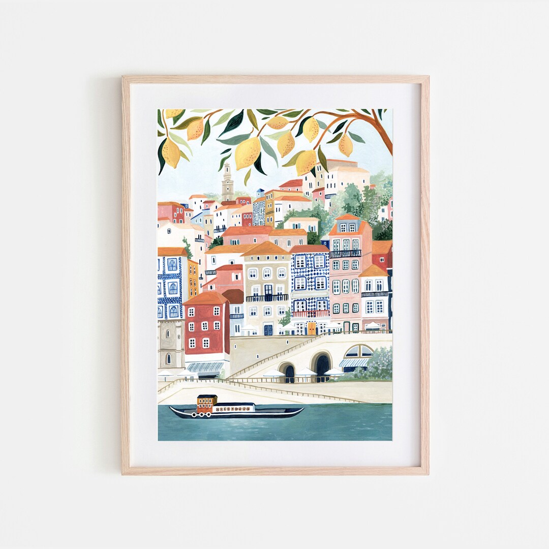 Porto Art Print, Portugal Art Print, Travel Print, Portugal Travel ...
