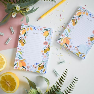 Lemon to Do List, Memo Pad, Notepad, Daily Planner, Jotter, Notes ...