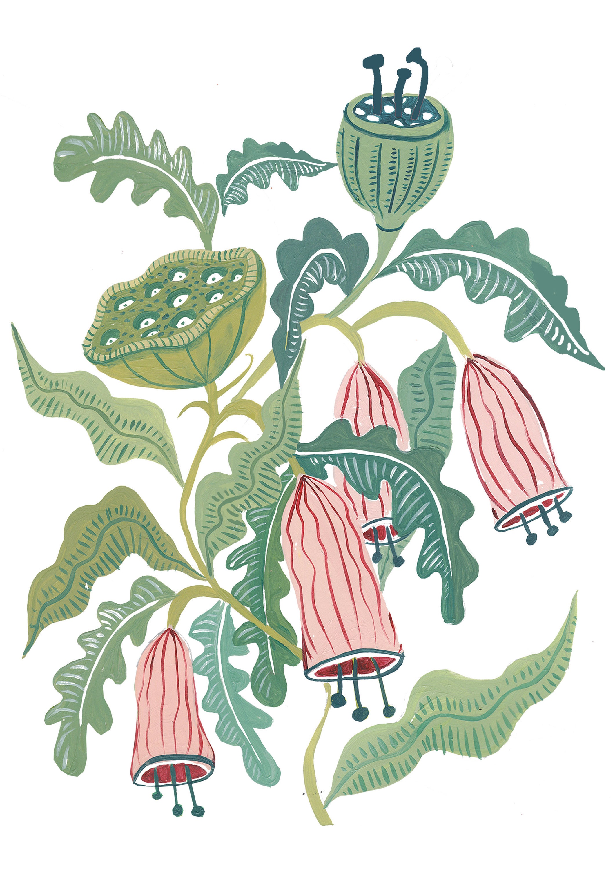 Flower Print / Botanical Print / Flowers / Nature / Art Print | Etsy