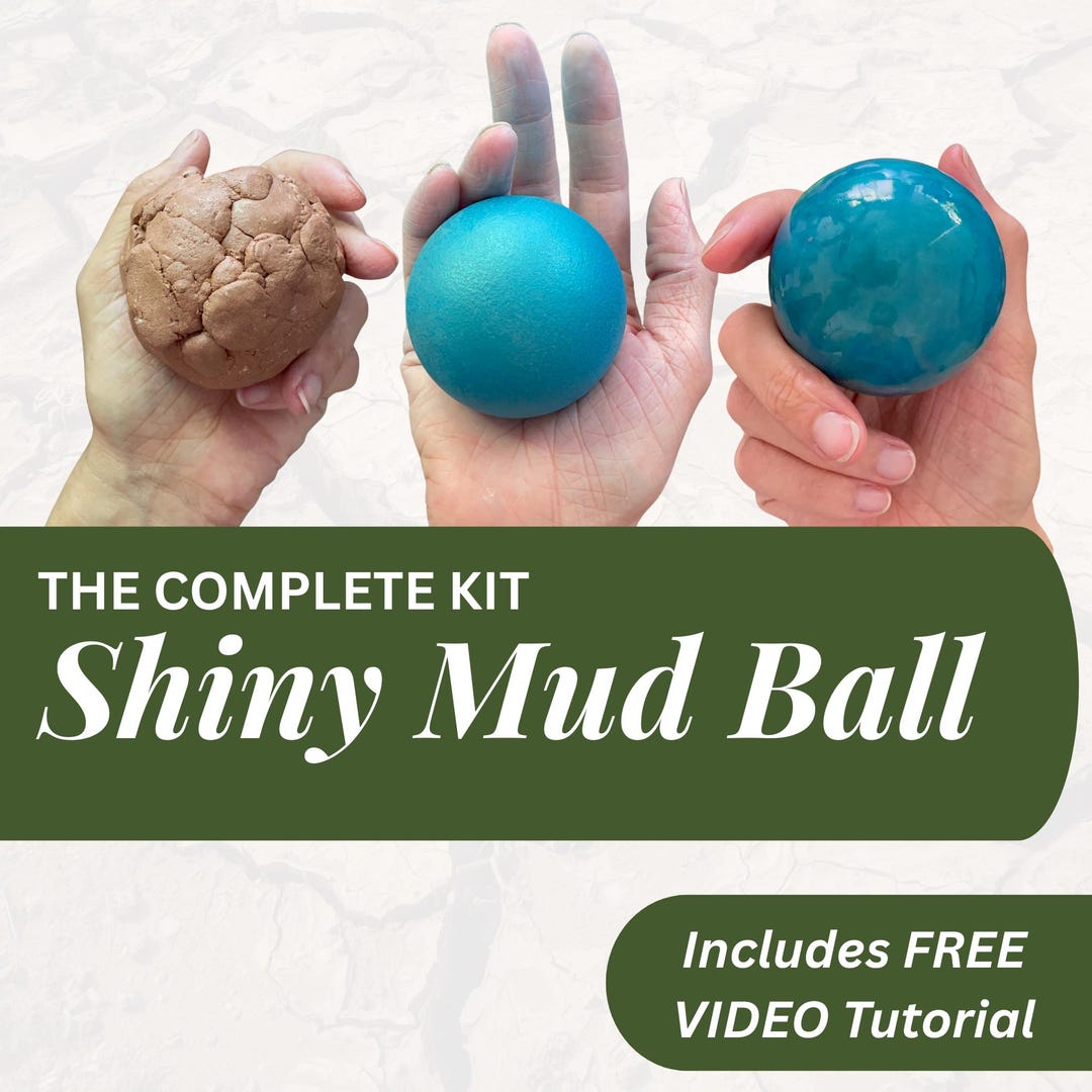 Hikaru Dorodango Kit – Japanese Meditative Mud Ball Craft (video ...