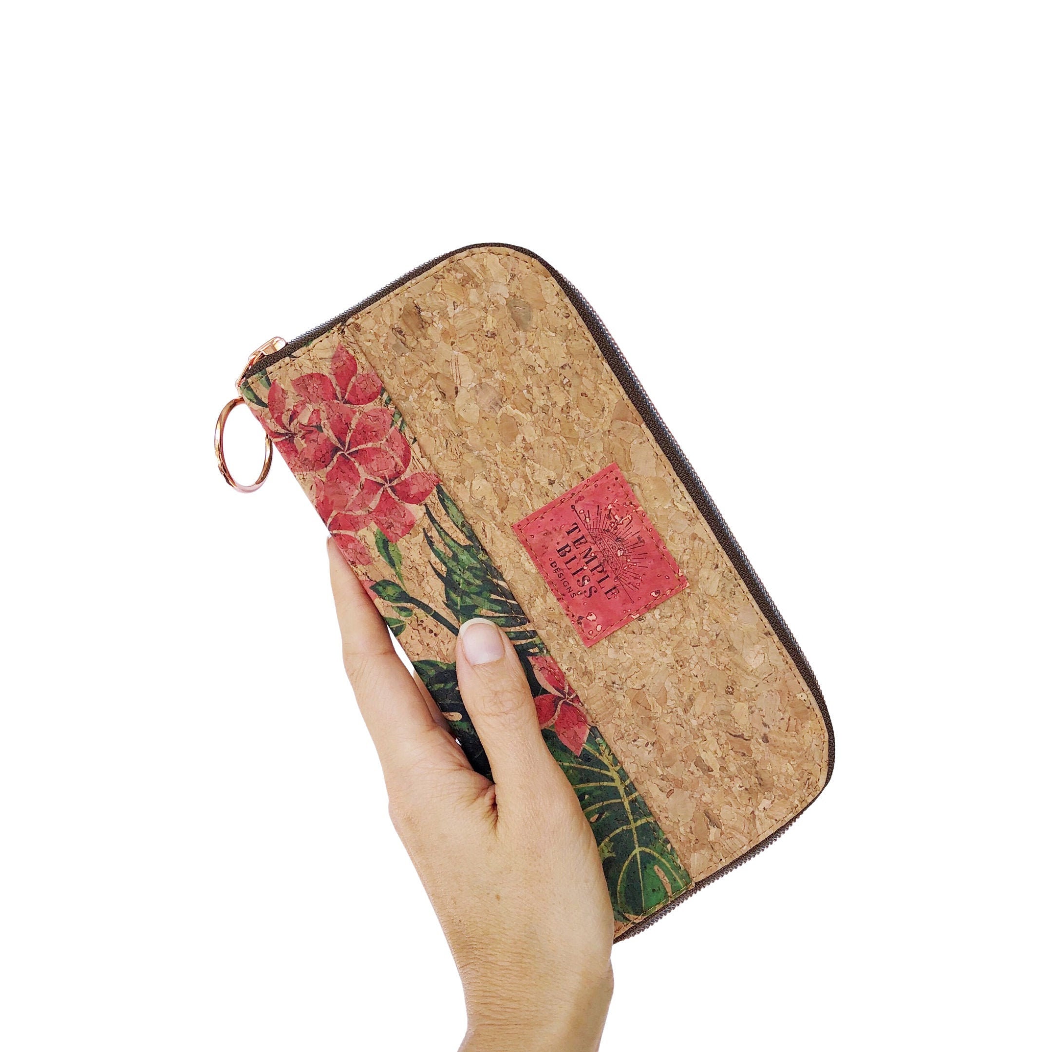 Vegan cork wallet for women. Eco-friendly and phone friendly | Etsy