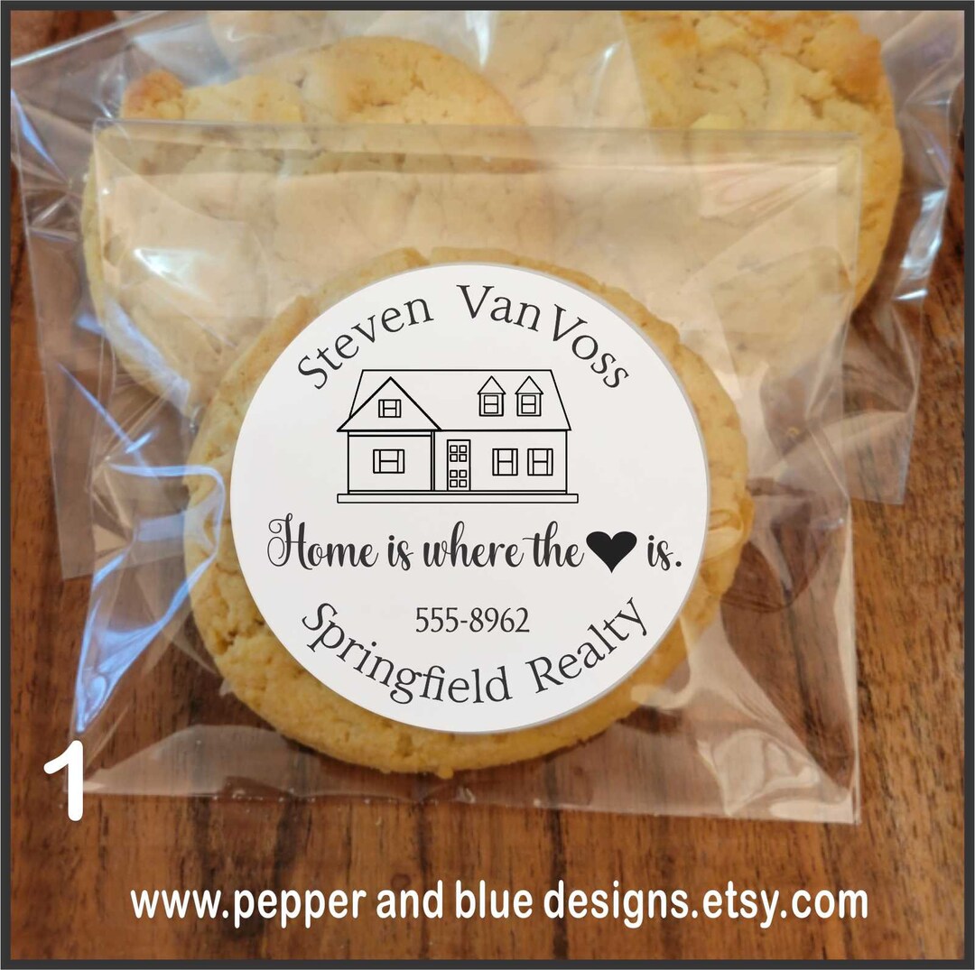 Real Estate Marketing, Realtor Logo, Labels for Open House Gift ...