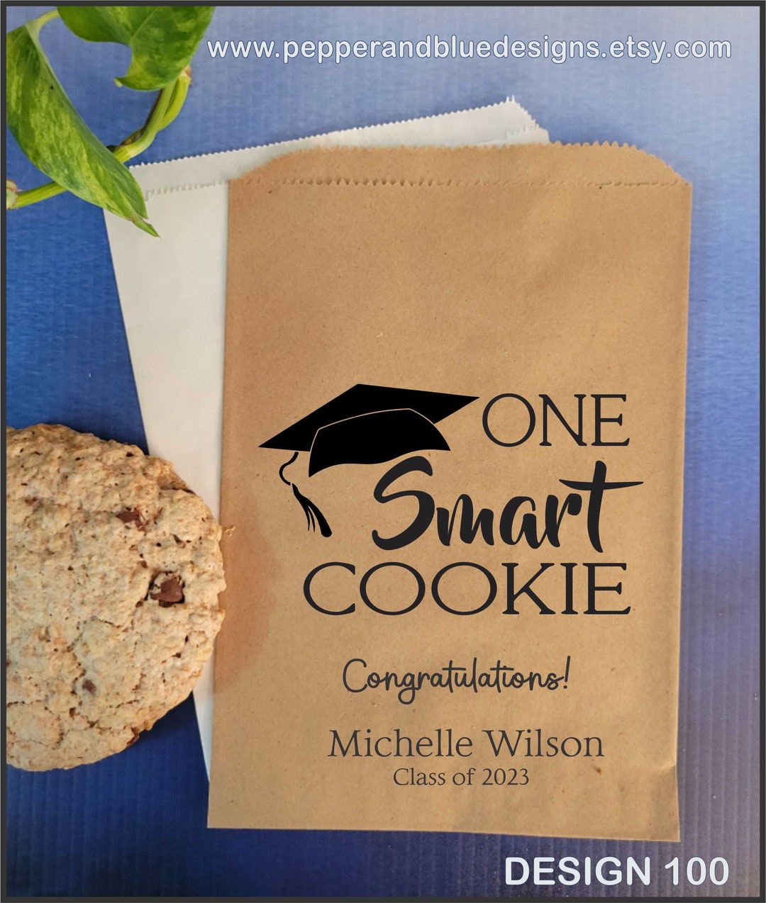 Graduation Cookie Bag, Graduation Favor Bags, Class of 2023, Cookie Bag ...