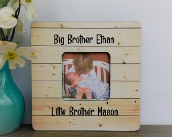 Big Sister Little Brother Frame. siblings frame. Nursery