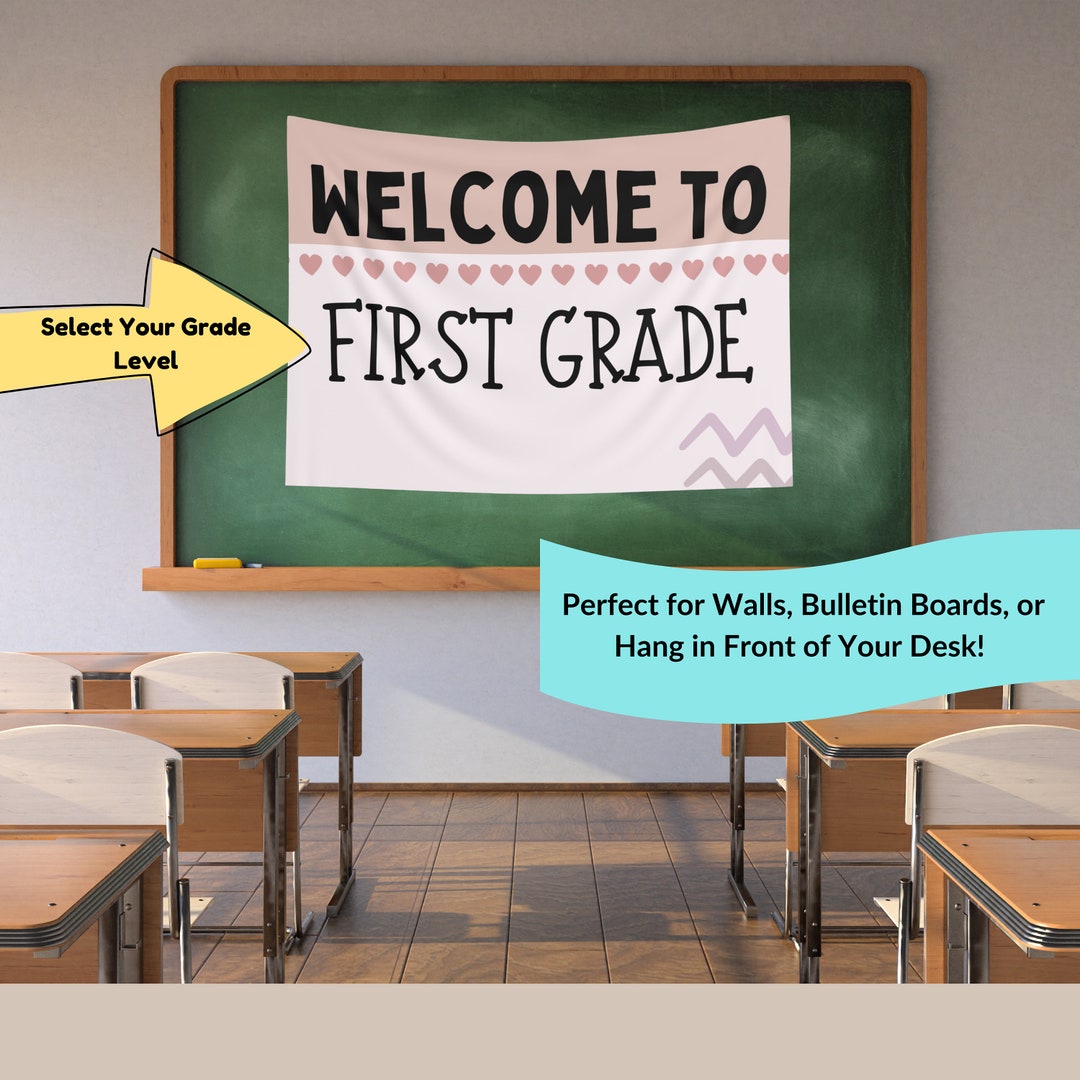 Welcome to Pre-k Classroom Quotes Wall Decor Tapestry Classroom Wall ...