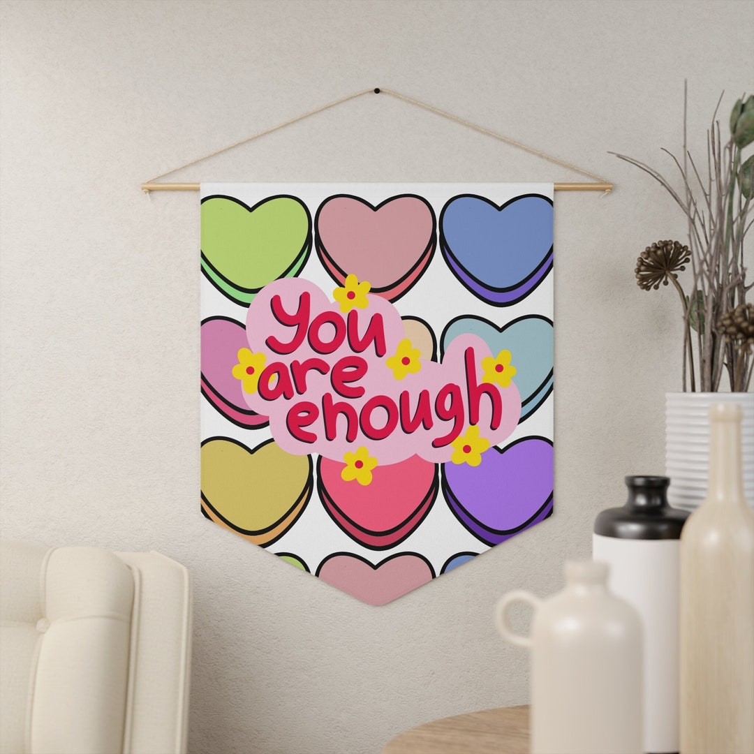 Teacher Pennant Class Valentine Decor Classroom Tapestry Cute You Are ...