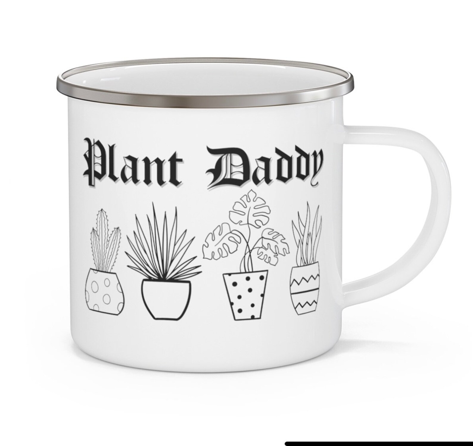 Plant Mug Plant Dad Plant Daddy Mug Campfire Coffee Mug for Him Gifts ...