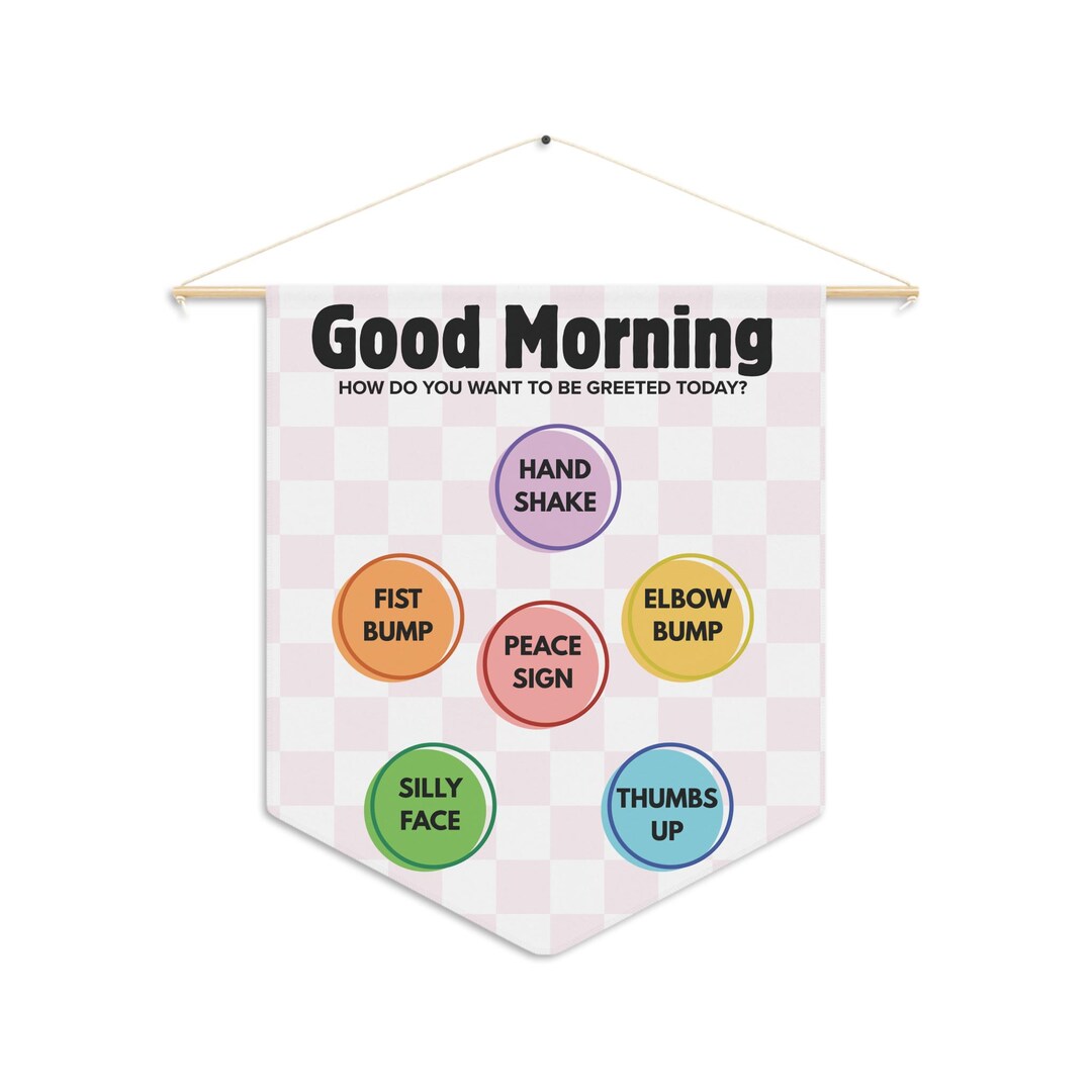 Morning Routine Sign Class Management Middle School Morning Greeting ...