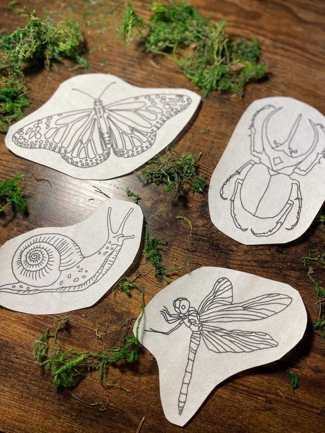 Bugs Stick and Stitch Pack - Etsy