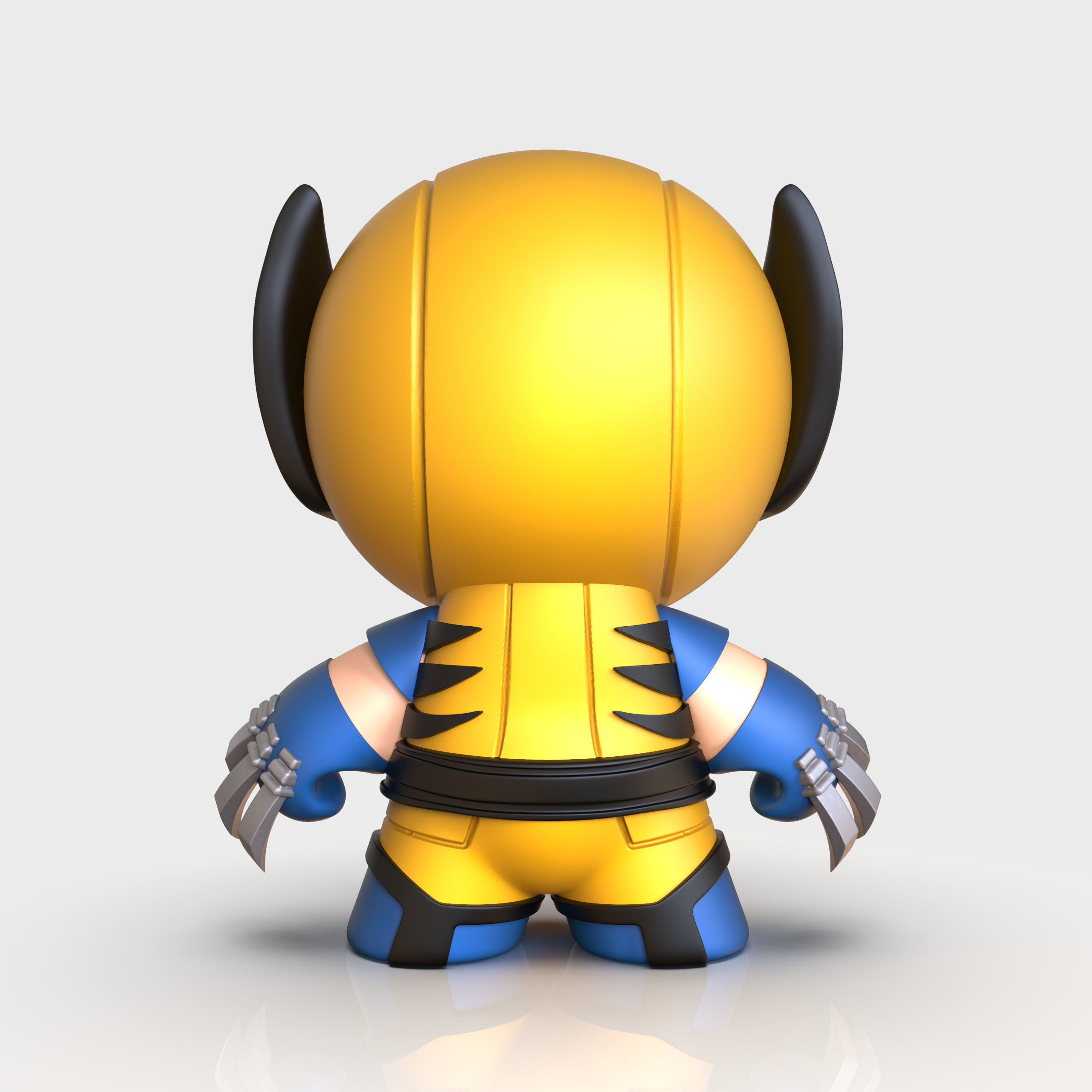 Chibi WOLVERINE STL Files Marvel Cute 3d Printing - Etsy