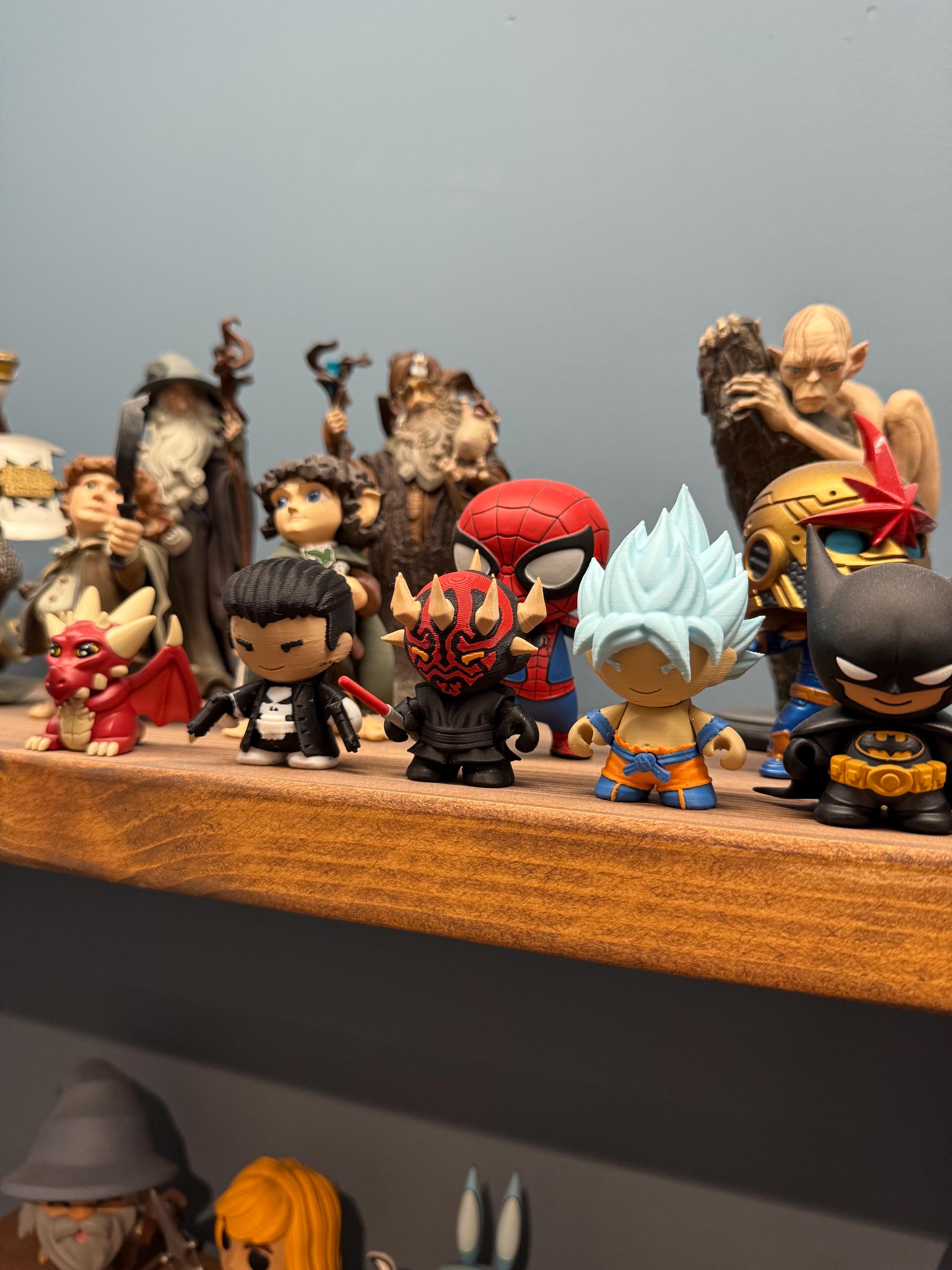 Chibi PUNISHER STL 3D Printing Files | High Quality | Cute | 3D Model ...