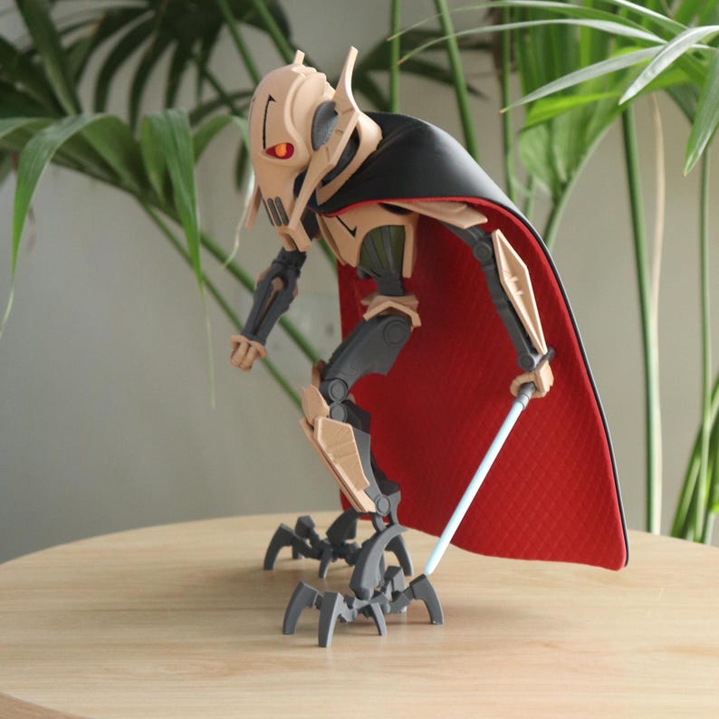General Grievous 3D Printing STL File: Star Wars Villain Model Toy - Etsy