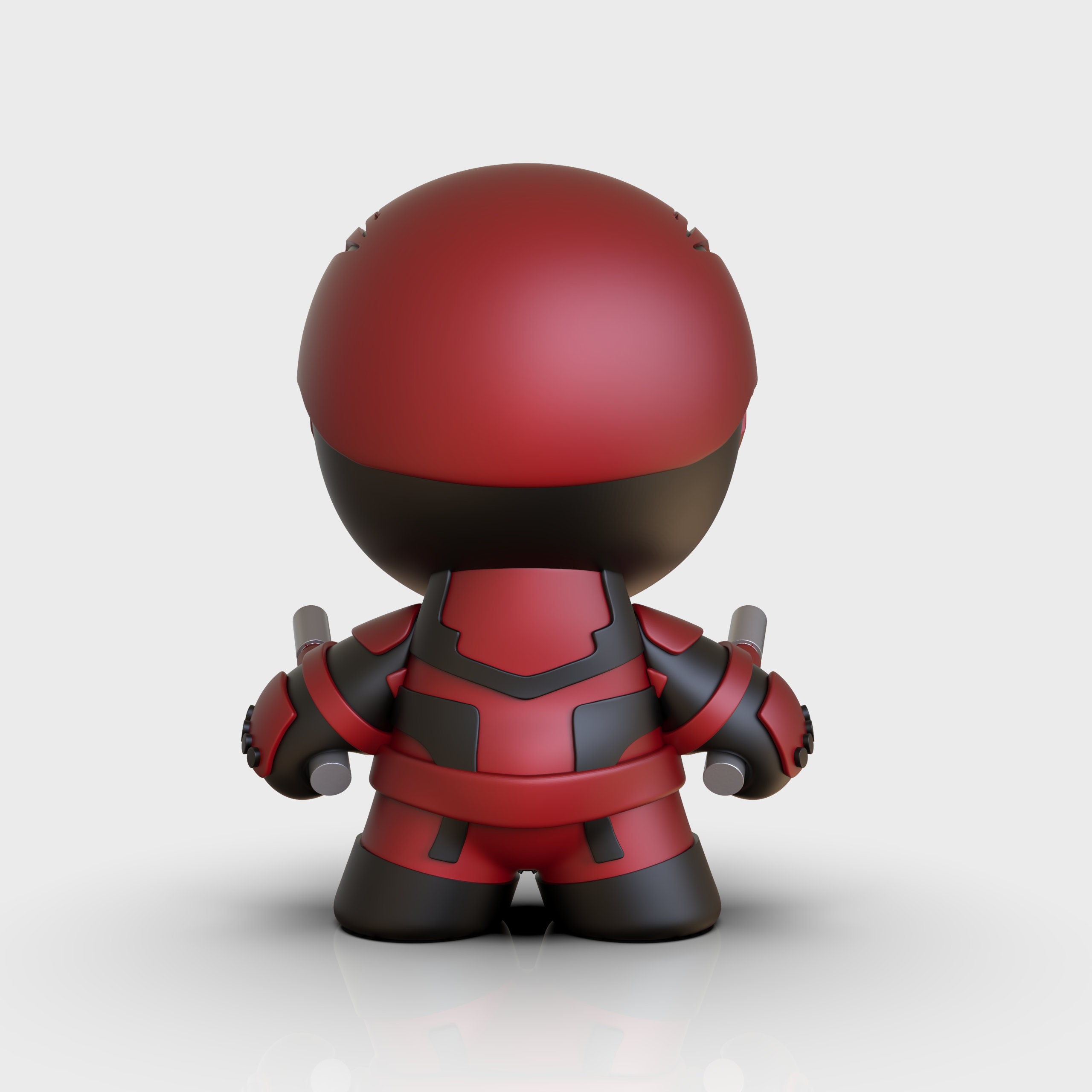 Chibi DAREDEVIL STL 3D Printing Files | High Quality | Cute | 3D Model ...