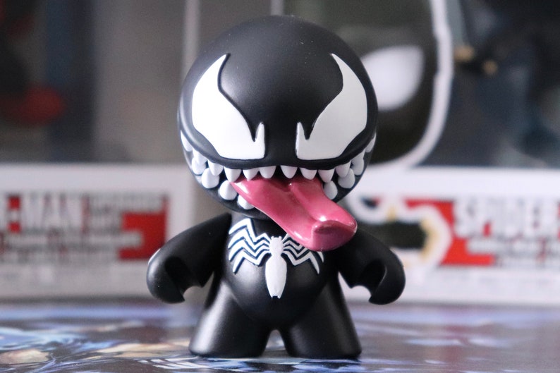 Chibi Venom Stl Files Only Spider Man Marvel Download Now Etsy