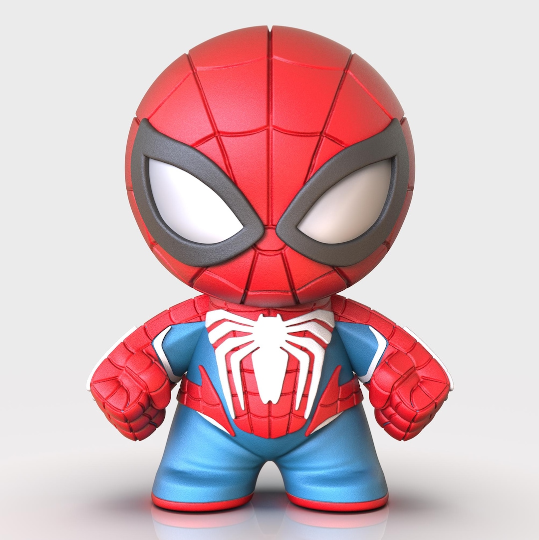 Chibi Spider-man PS4 PS5 - STL Files | 3D Printing | | High Quality ...