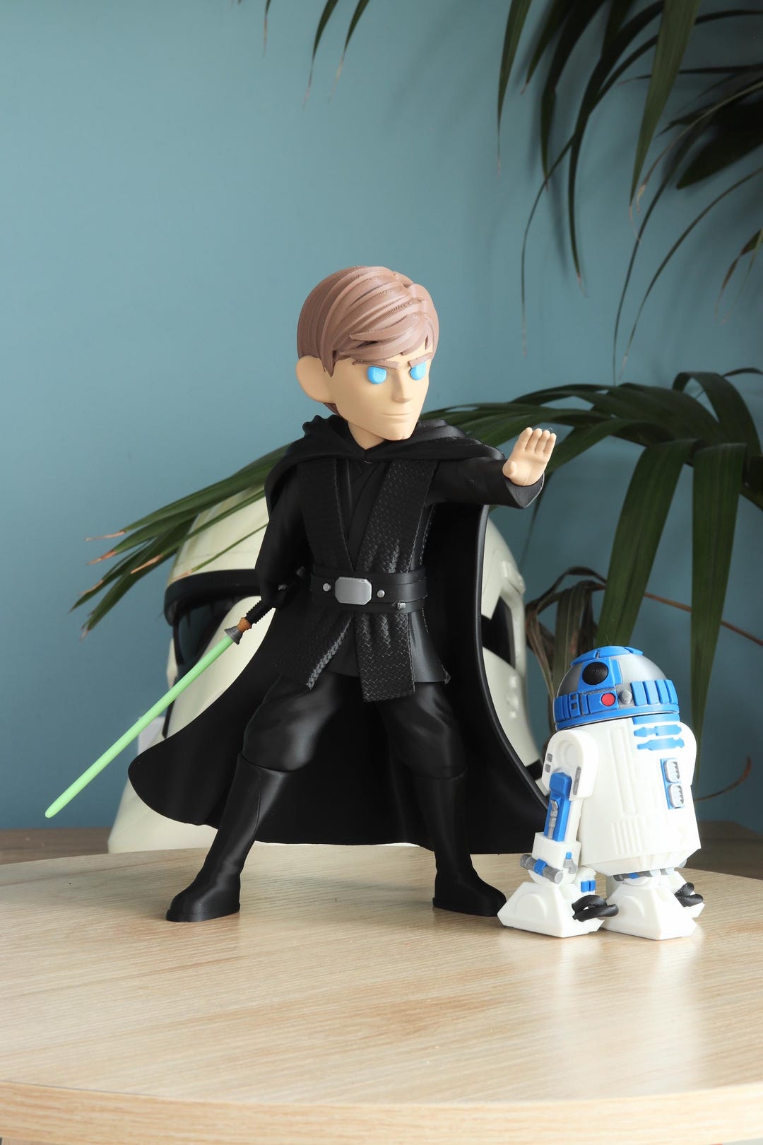 Luke Skywalker & R2D2 3D Printing STL File Star Wars Jedi Model Toy - Etsy