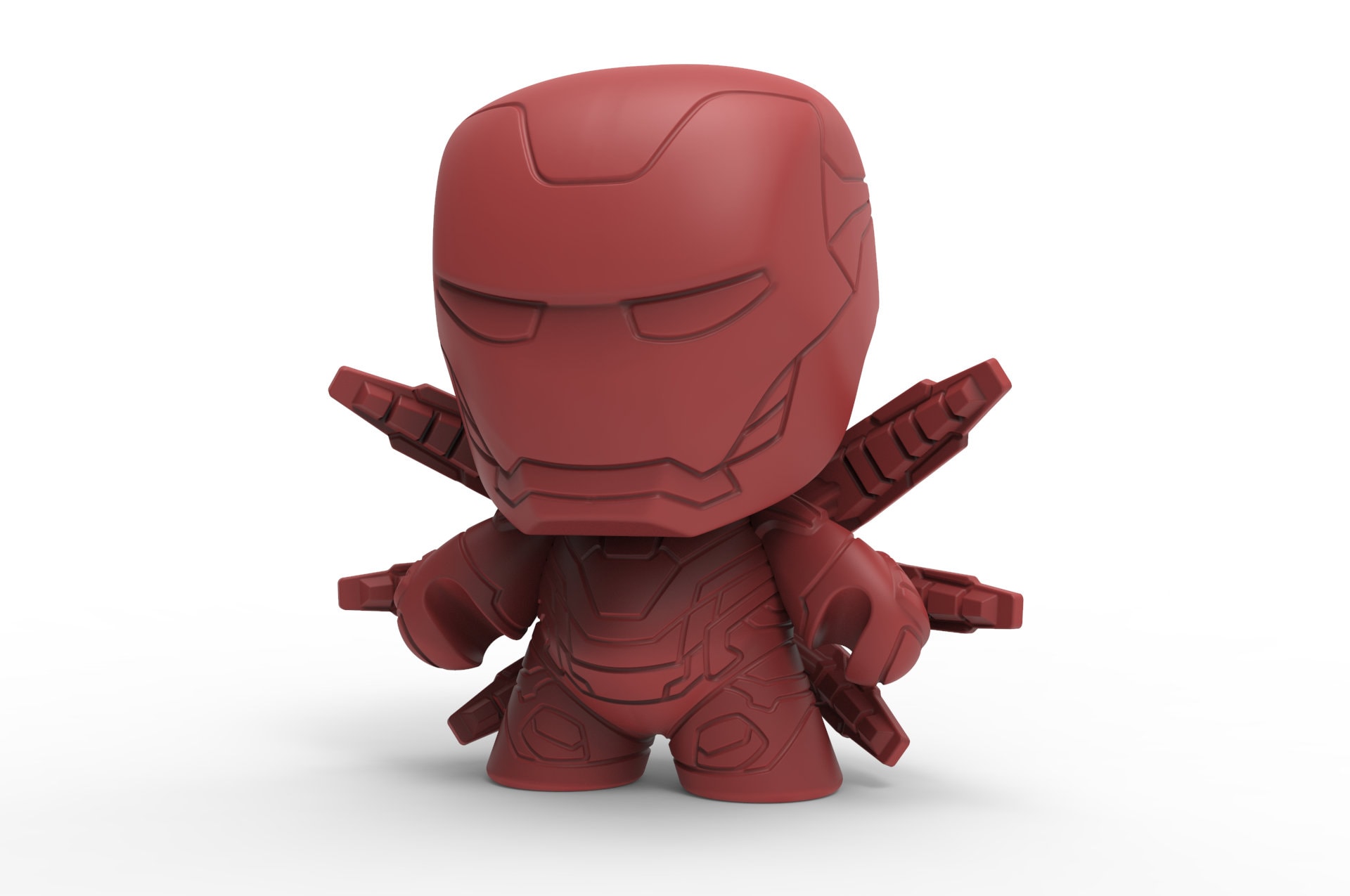 Chibi IRON MAN STL Files only Tony Stark Avengers Marvel - Etsy