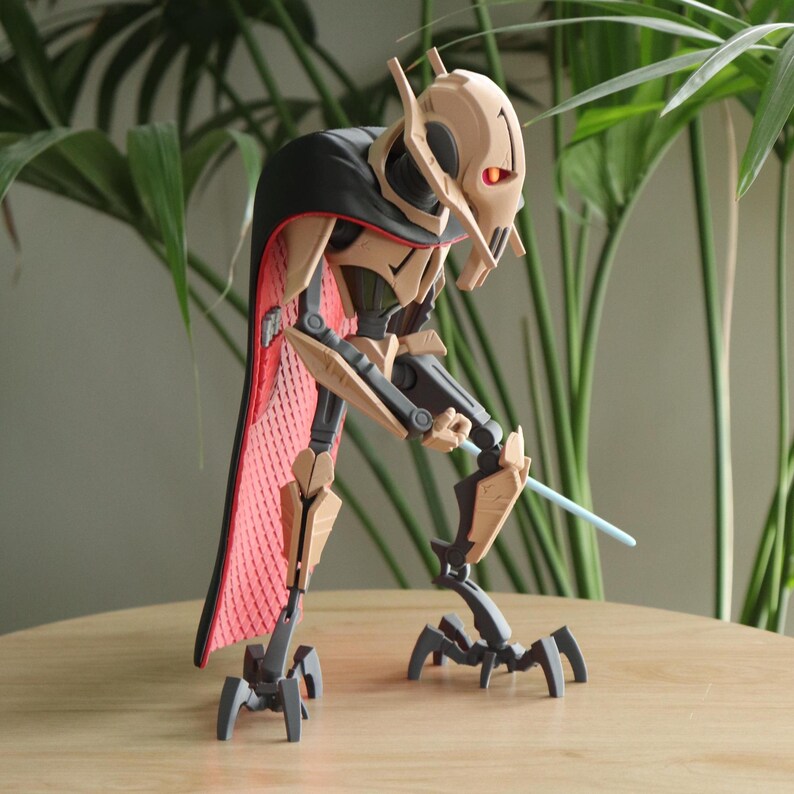 General Grievous 3D Printing STL File: Star Wars Villain Model Toy - Etsy