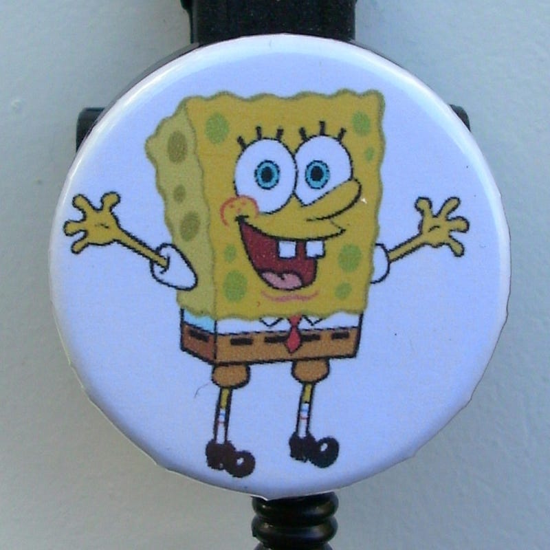 Spongebob Id Card - Etsy