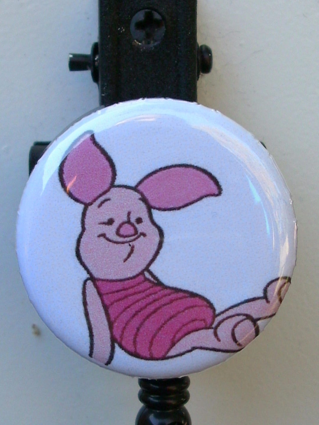 Disney "piglet" Badge Reel - Etsy