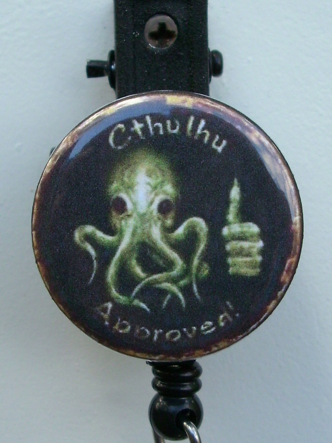 Cthulhu Approved! Badge Reel - Etsy